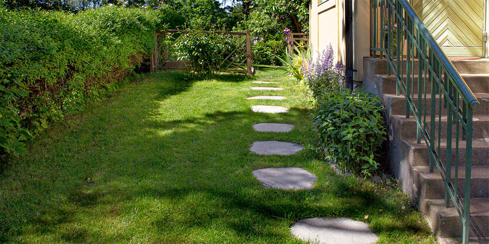 Hvordan legge tråkkheller - hage og grus Stenbolaget Sigvartsen